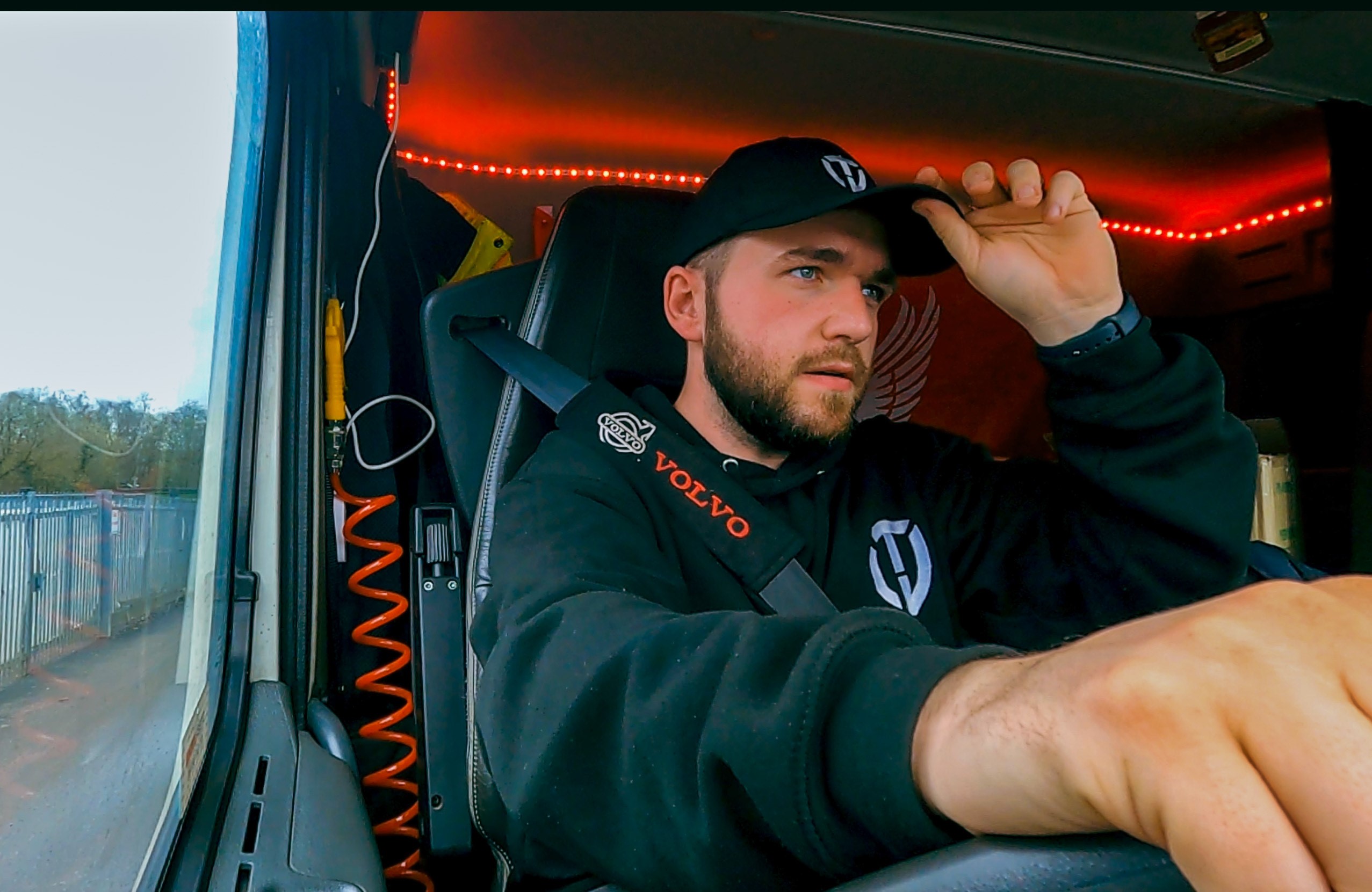 James is now truckin' with Driver Hire - Driver Hire Training